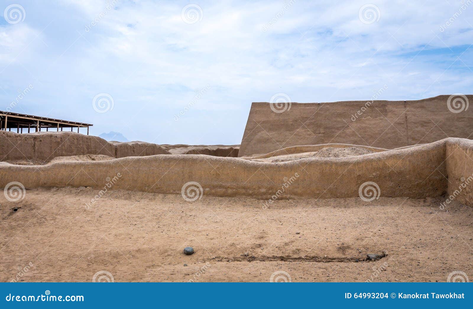 The Ancient Ruins of Chan Chan in Peru Stock Photo - Image of exotic ...