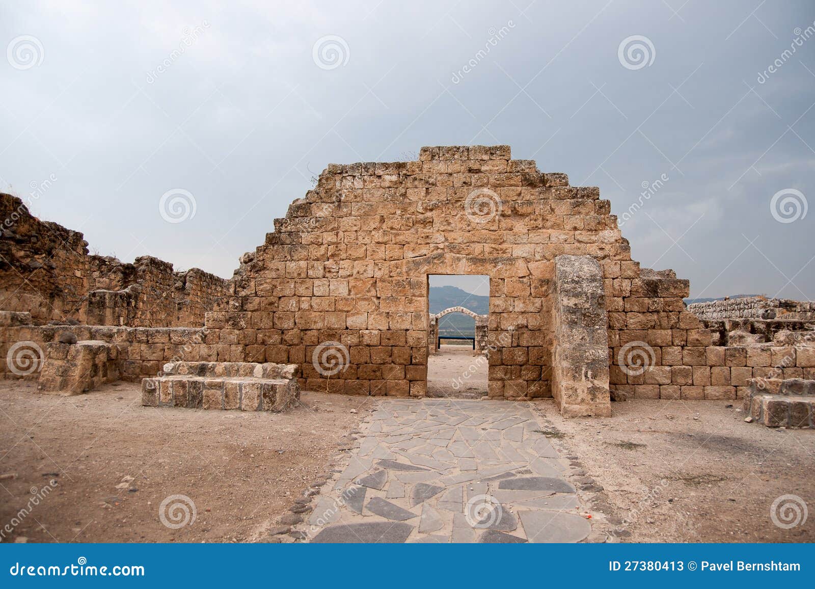 Ancient ruins in galilee stock image. Image of galilee - 27380413
