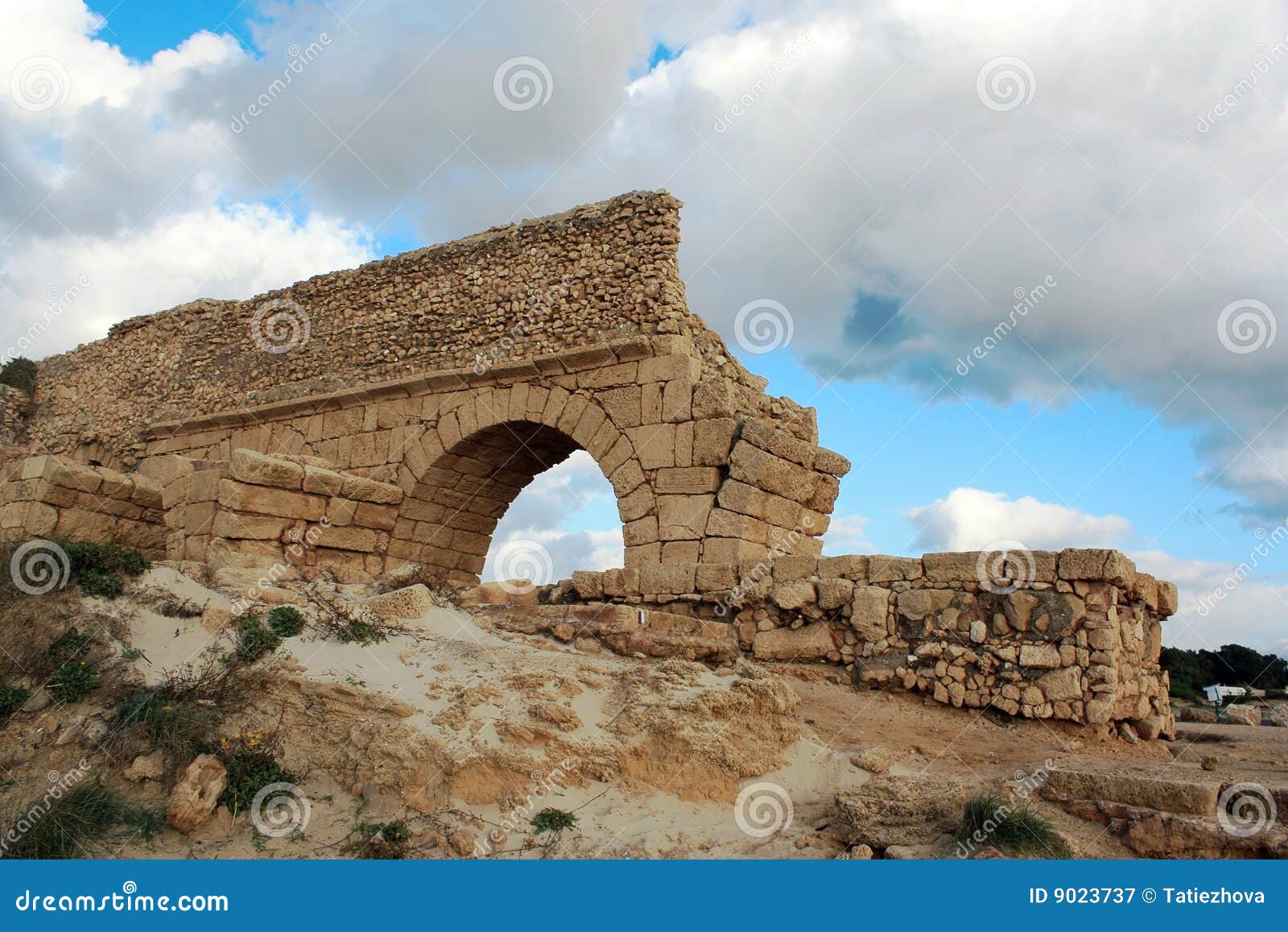 Ancient Ruins of Israel stock image. Image of antiquity - 9023737