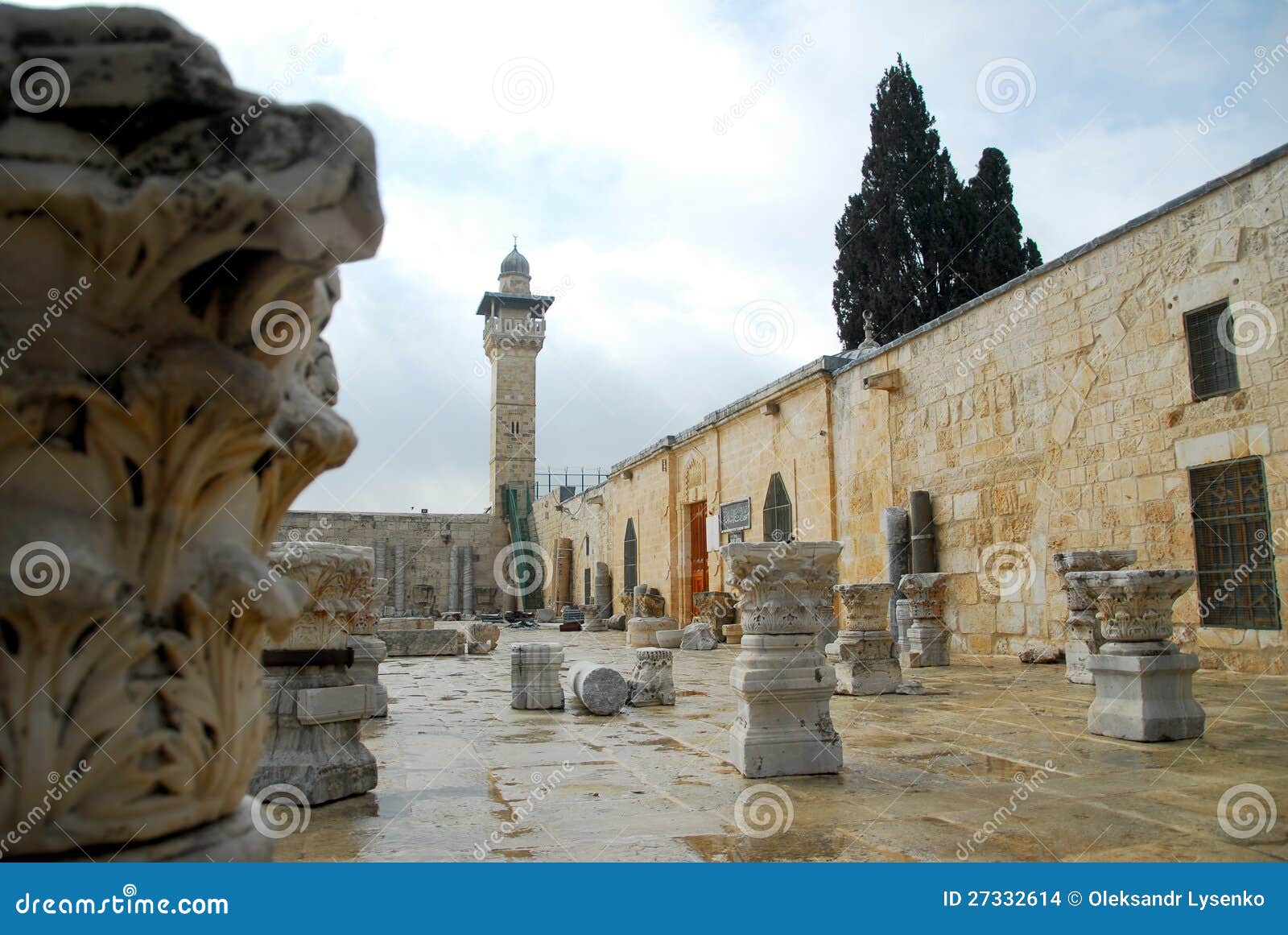 Ancient Ruins of Old Jerusalem Stock Photo - Image of rock, history ...