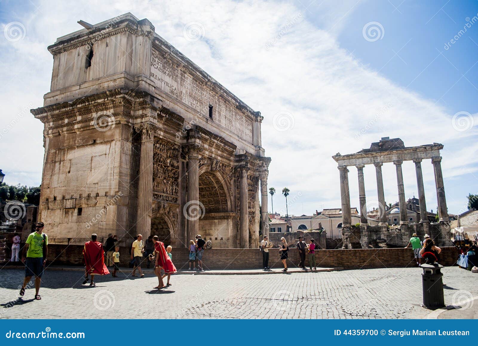Ancient Ruins of Rome - Imperial Forum - Italy Editorial Image - Image ...