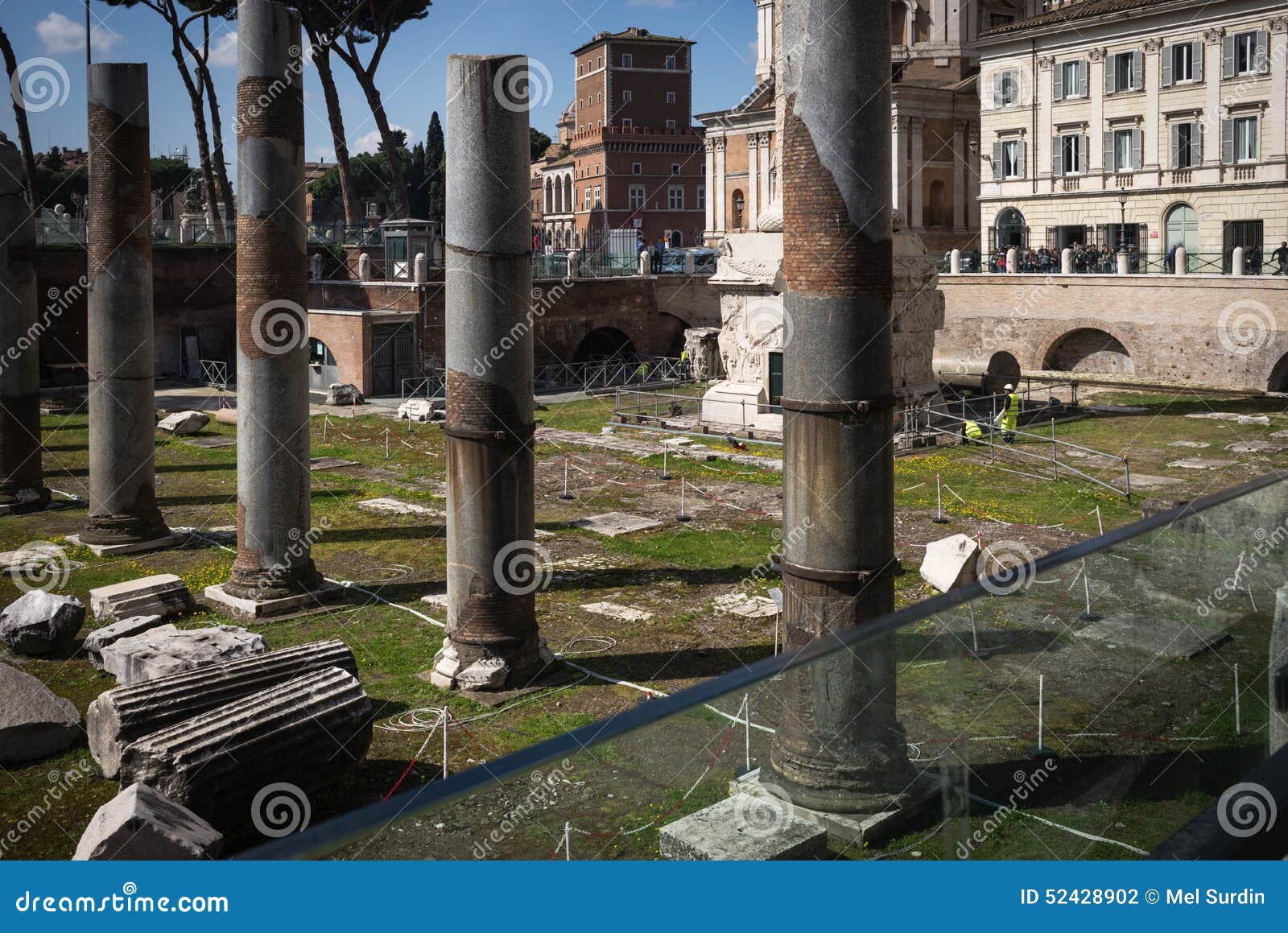 Ancient Ruins, Rome, Italy. Editorial Photography - Image of ruins ...