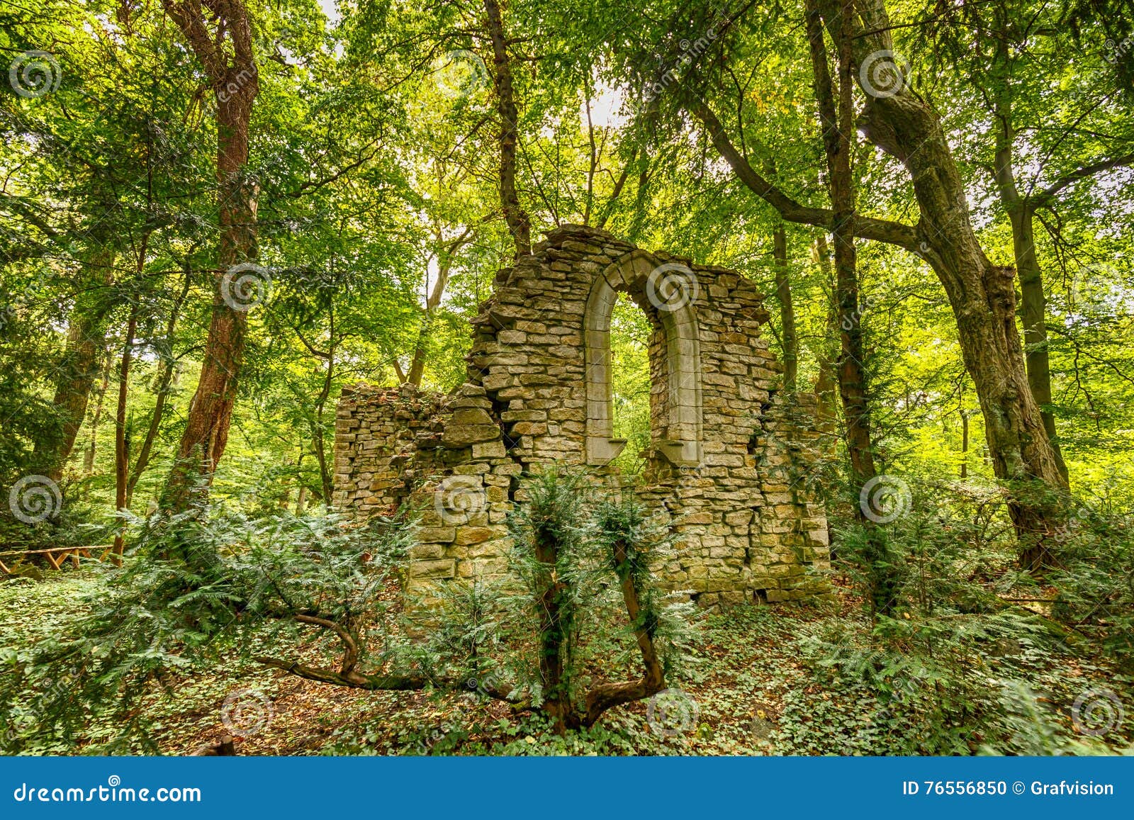 Ancient ruins stock photo. Image of historic, central - 76556850