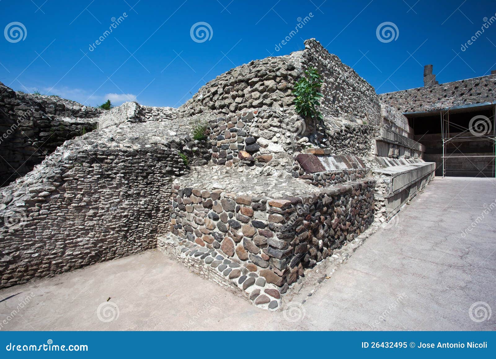 Ancient Ruins of Tula De Allende Stock Image - Image of destination ...