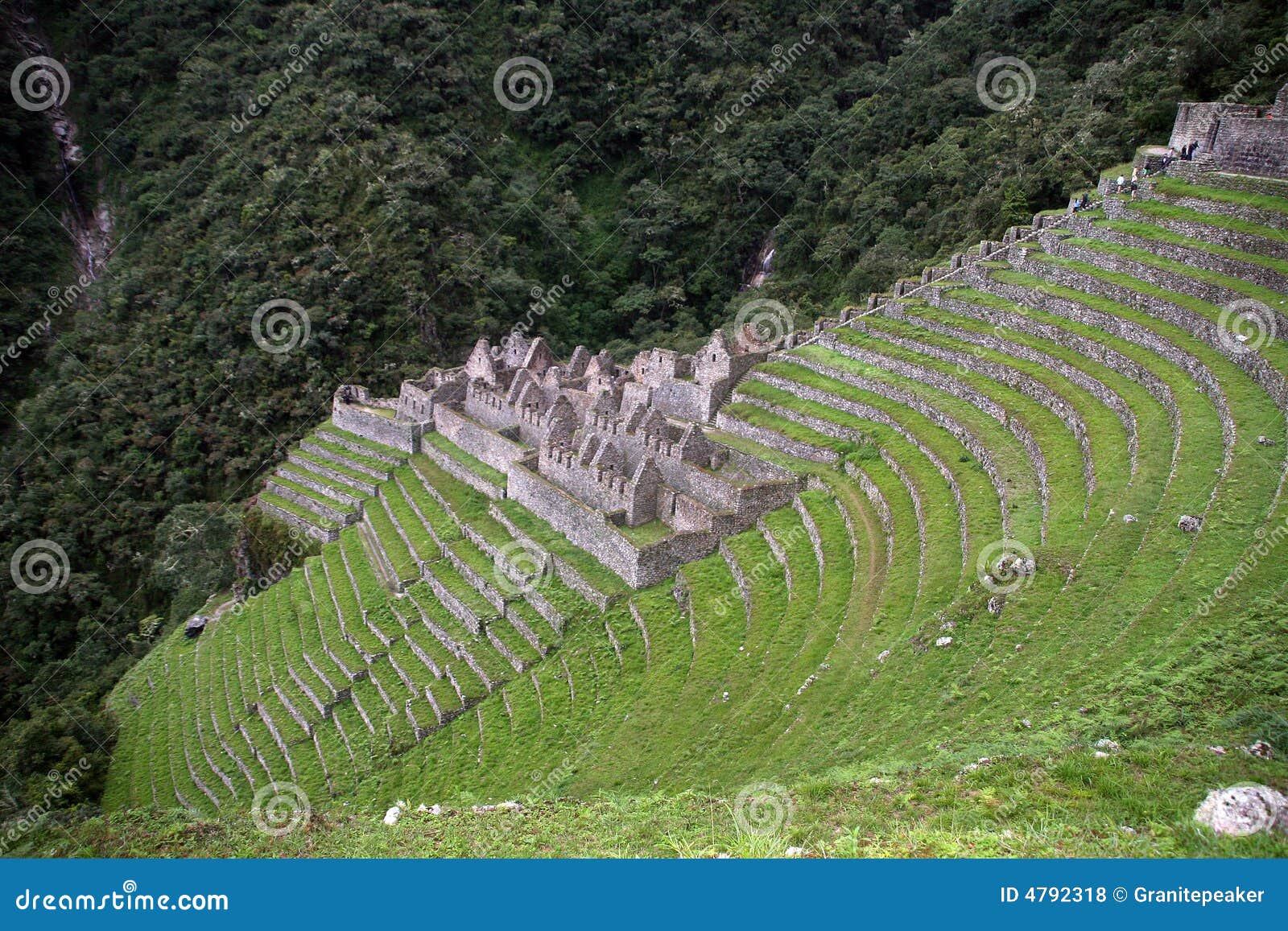 Ancient Ruins of Winaywayna Stock Photo - Image of farming, andes: 4792318