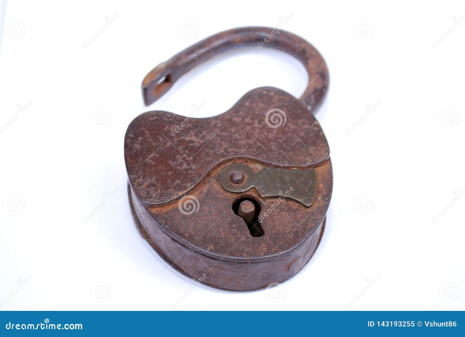 Old Rusty Castle On The Rusty Gate To The Cemetery, Closed Old Cemetery ...