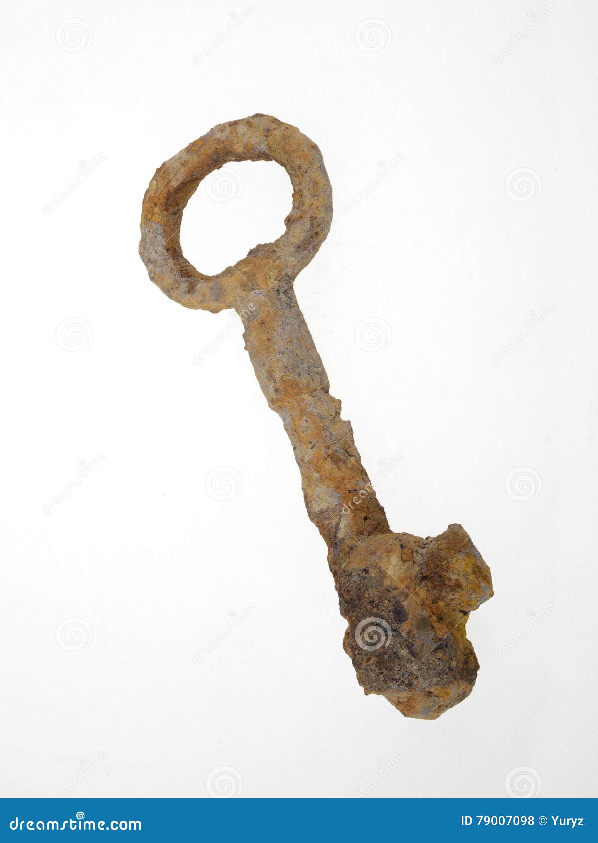 Ancient rusty key stock photo. Image of rust, corrosion - 79007098