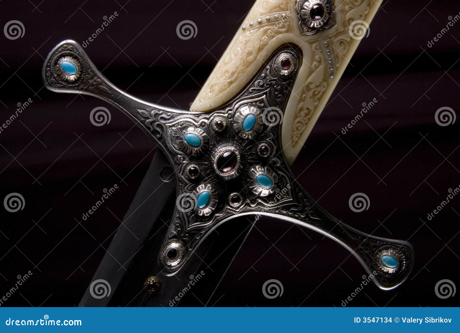 Ancient sabre. stock photo. Image of antiquity, iron, medieval - 3547134