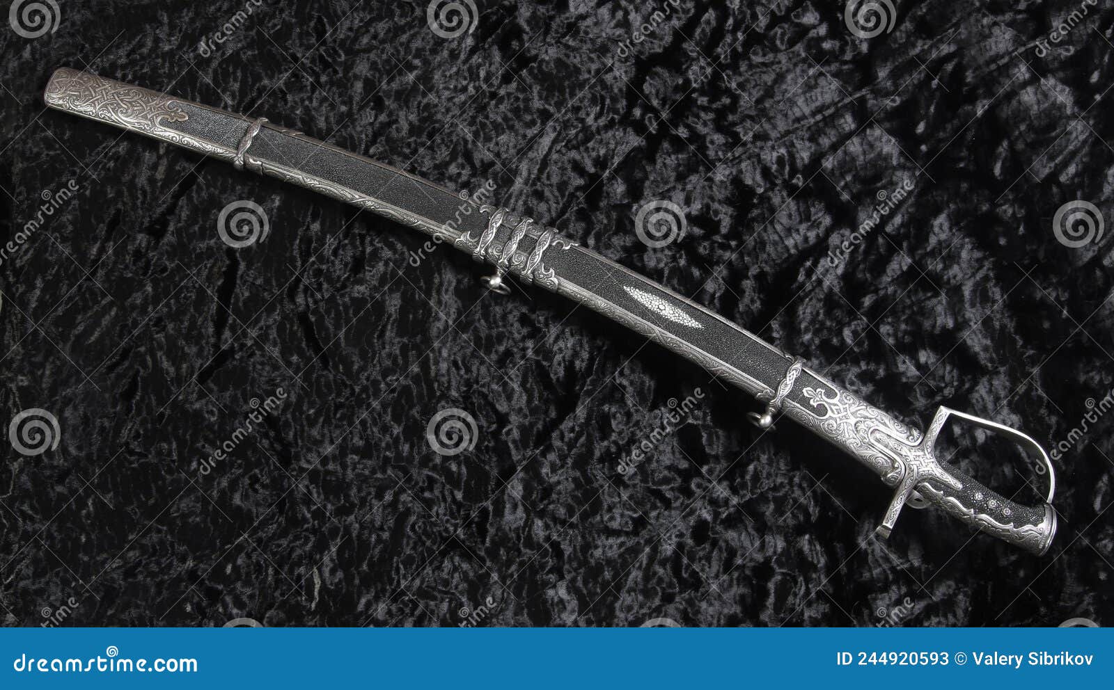 Ancient sabre stock image. Image of sword, weapons, ceremonial - 244920593