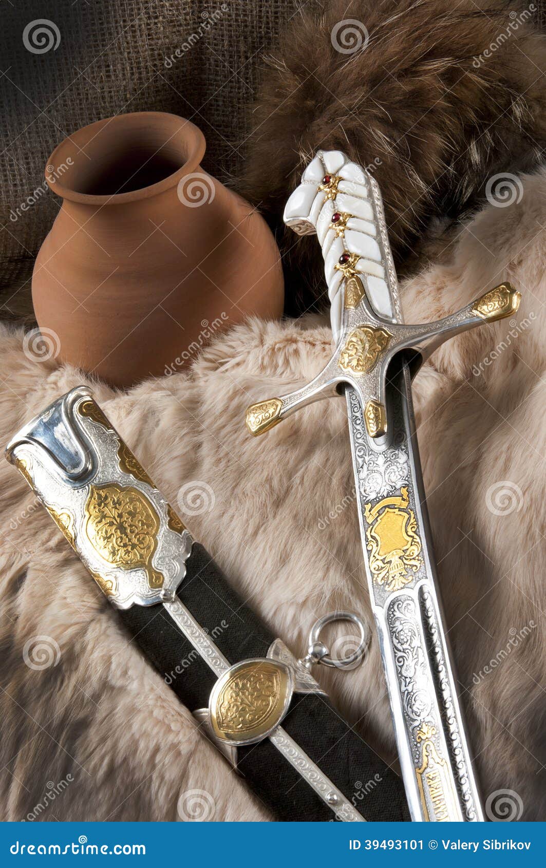 Ancient sabre stock image. Image of iron, sharp, steel - 39493101