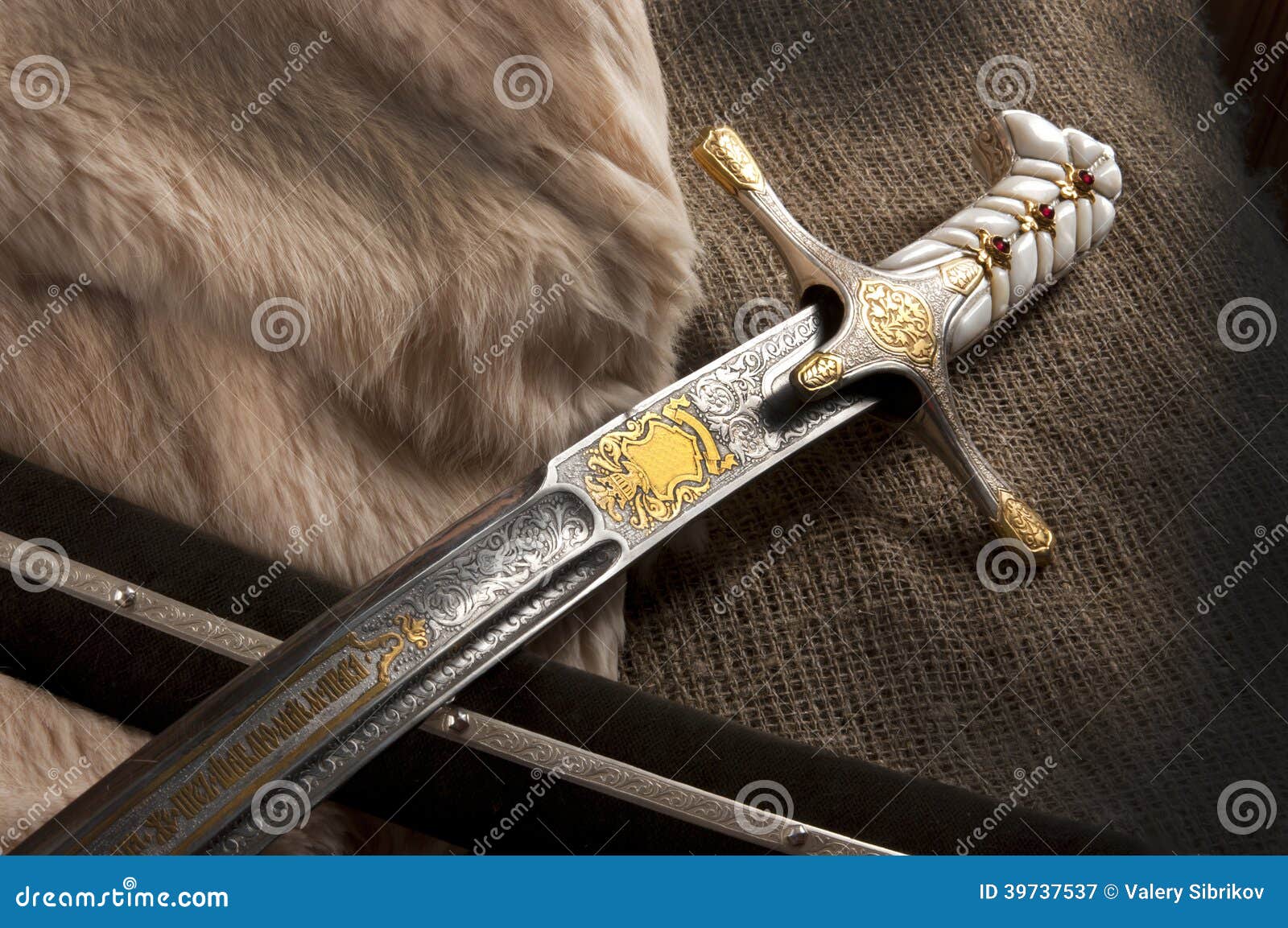Ancient sabre stock image. Image of ancient, sabre, metal - 39737537