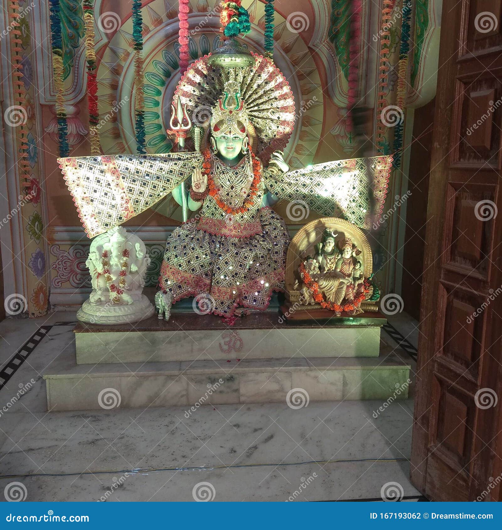 Ancient Sacred Hindu Temple Full of Scriptures Stock Photo - Image of ...