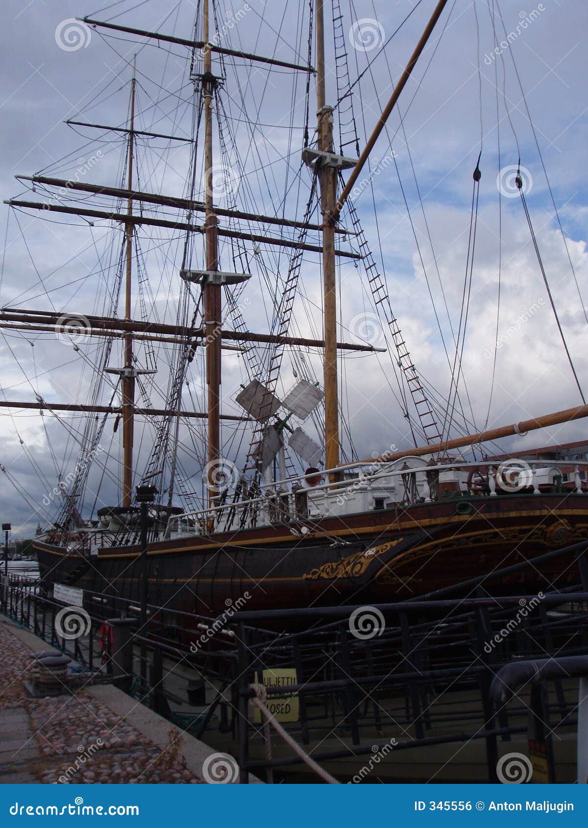 Ancient Sailing Vessel Picture. Image: 345556