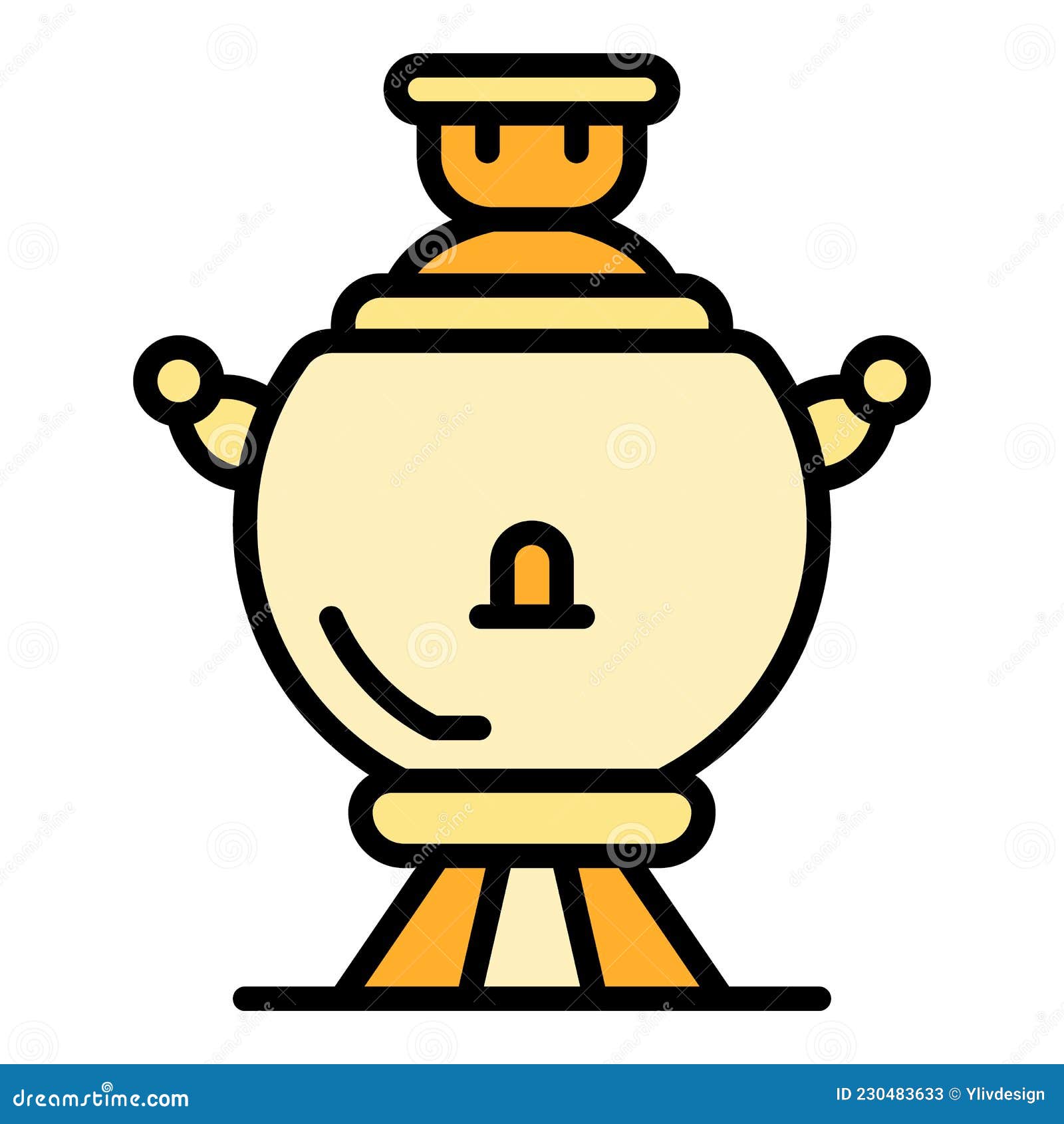 Samovar Icon. Trendy Samovar Logo Concept On White Background Fr ...