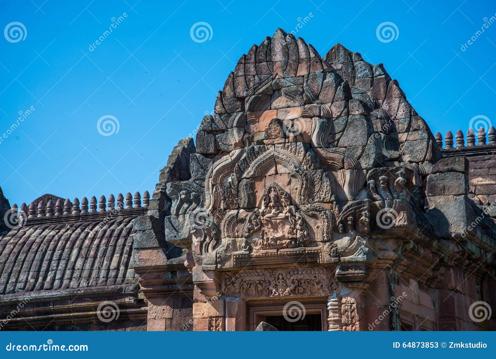 Ancient sand stone castle stock image. Image of pagoda - 64873853