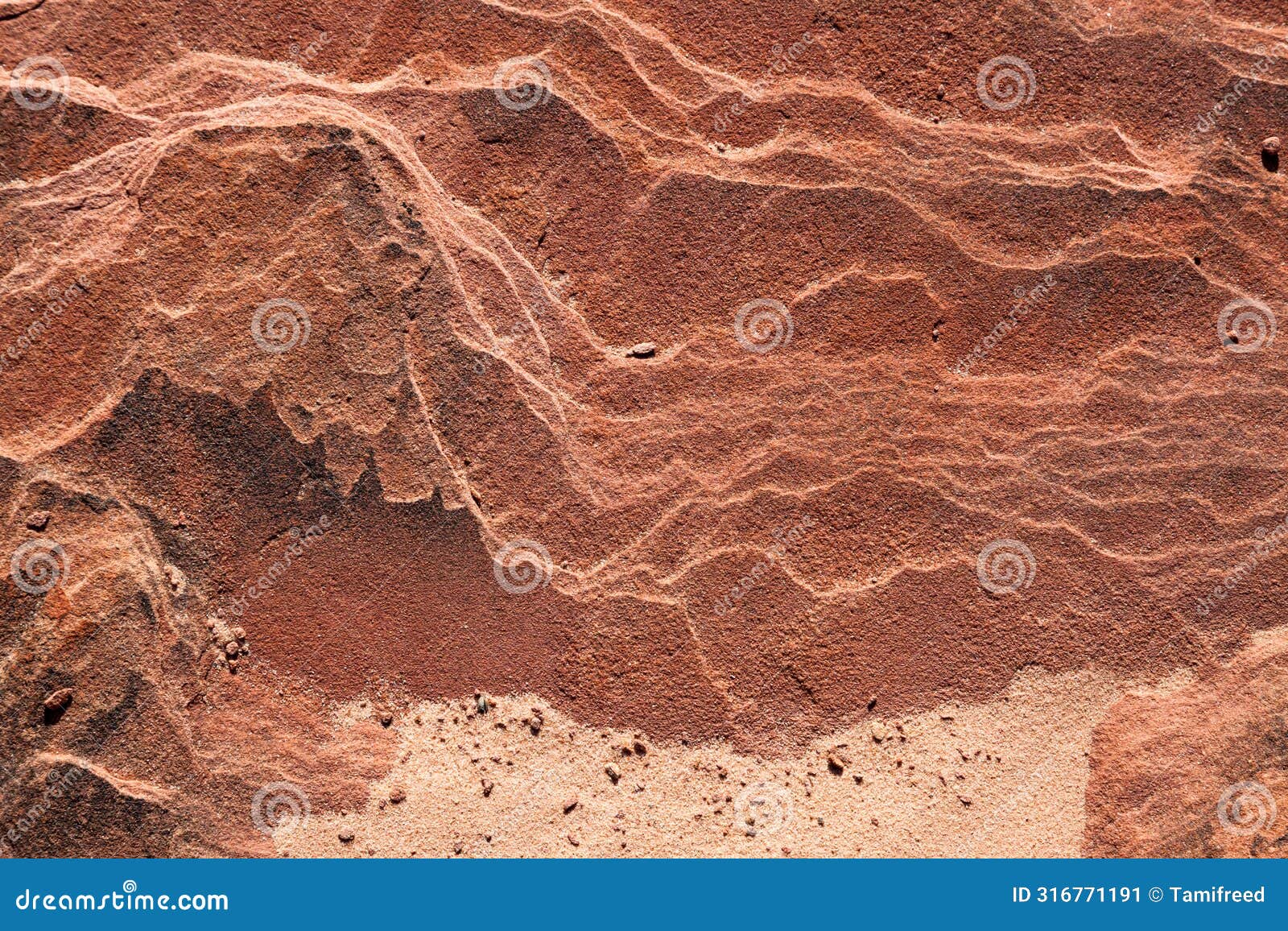 Ancient Sandstone Erosion Background Stock Image - Image of closeup ...