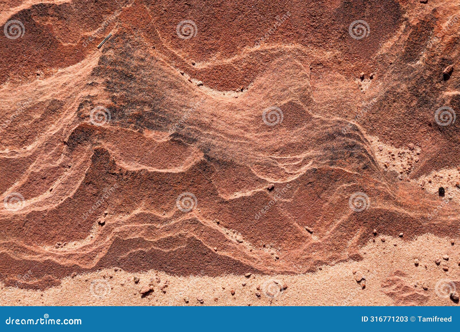 Ancient Sandstone Erosion Background Stock Image - Image of details ...