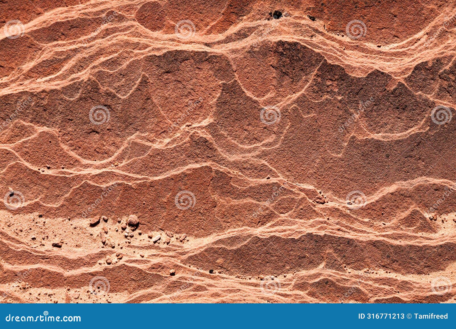 Ancient Sandstone Erosion Background Stock Image - Image of park ...