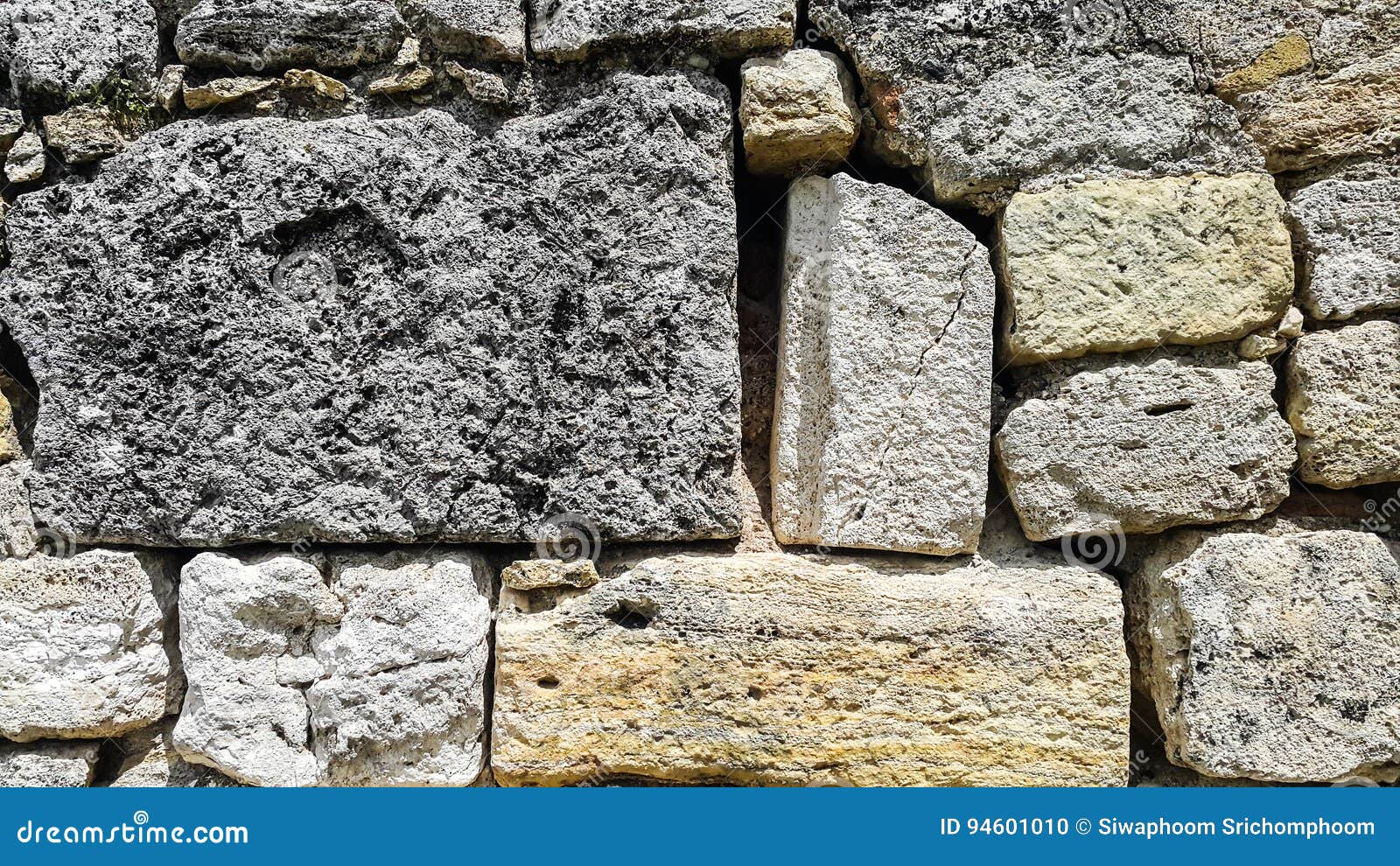 Ancient sandstone wall stock photo. Image of brick, geology - 94601010