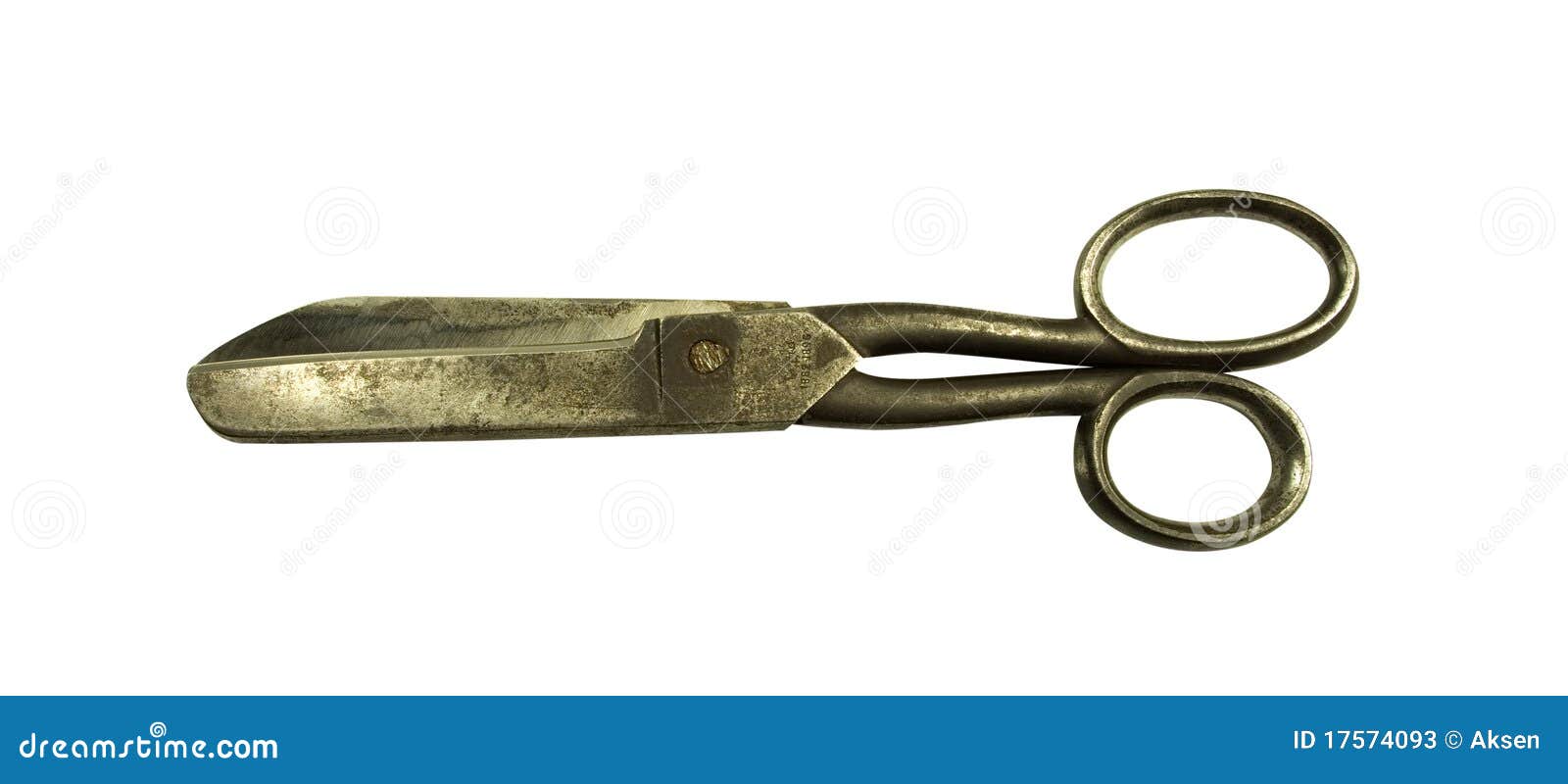 Ancient scissors stock image. Image of iron, steel, closed - 17574093