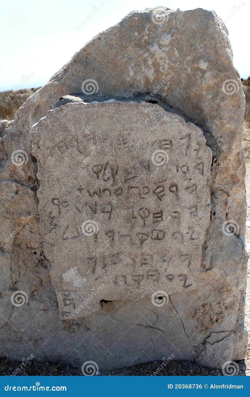 Ancient Script on a Stone stock photo. Image of letters - 20368736