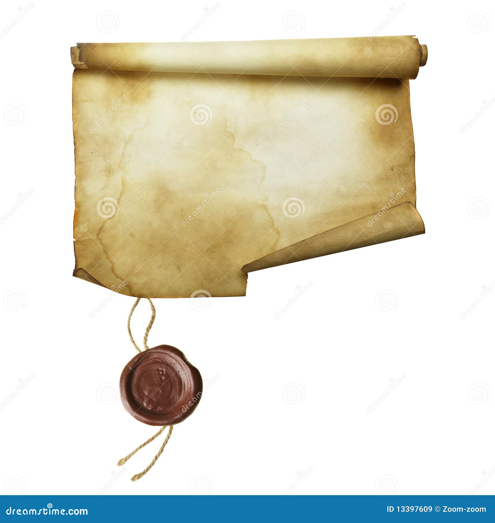 Ancient scroll stock image. Image of historic, antique - 13397609