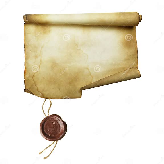 Ancient scroll stock image. Image of historic, antique - 13397609