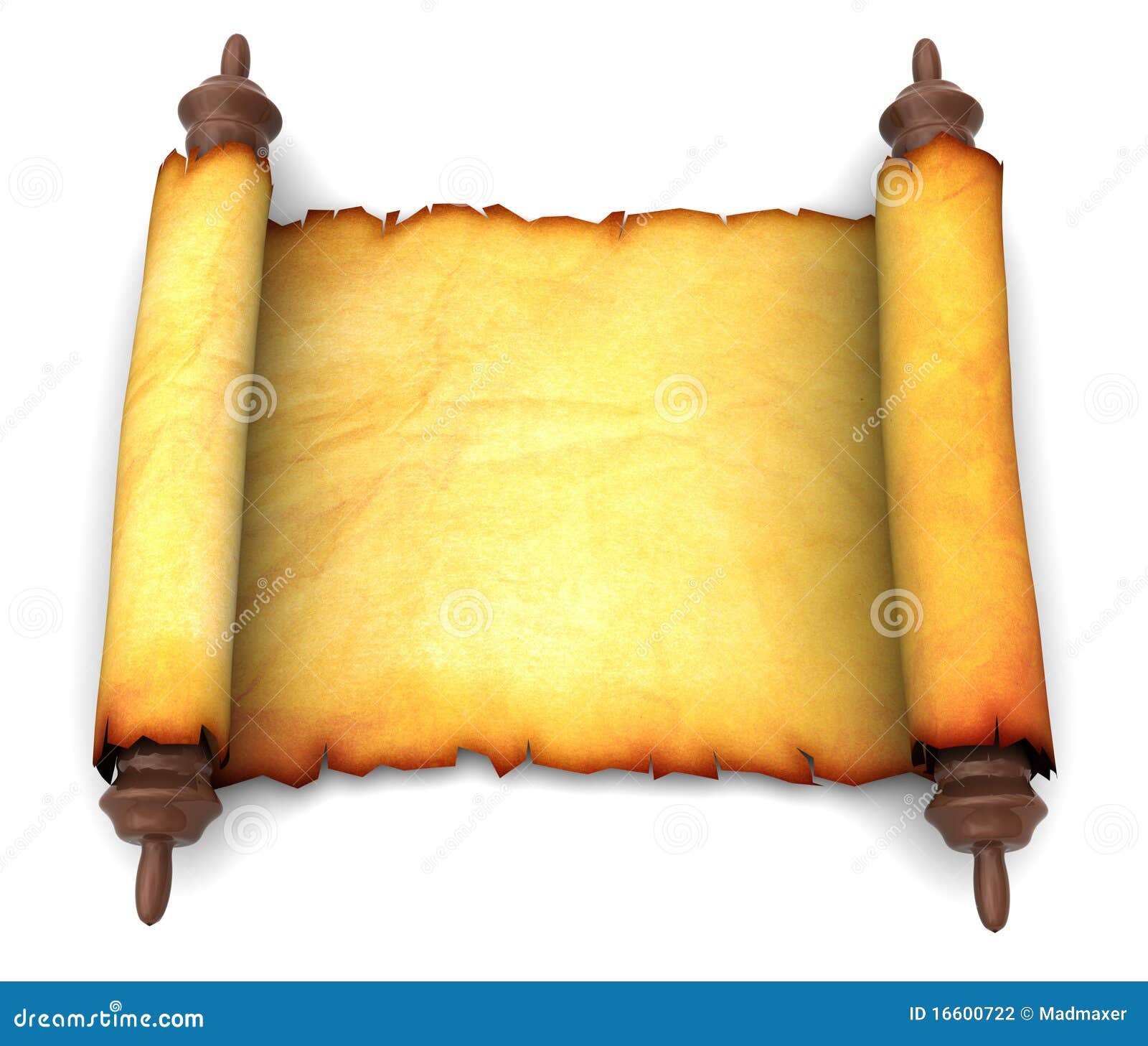 Ancient scroll stock illustration. Illustration of blank - 16600722