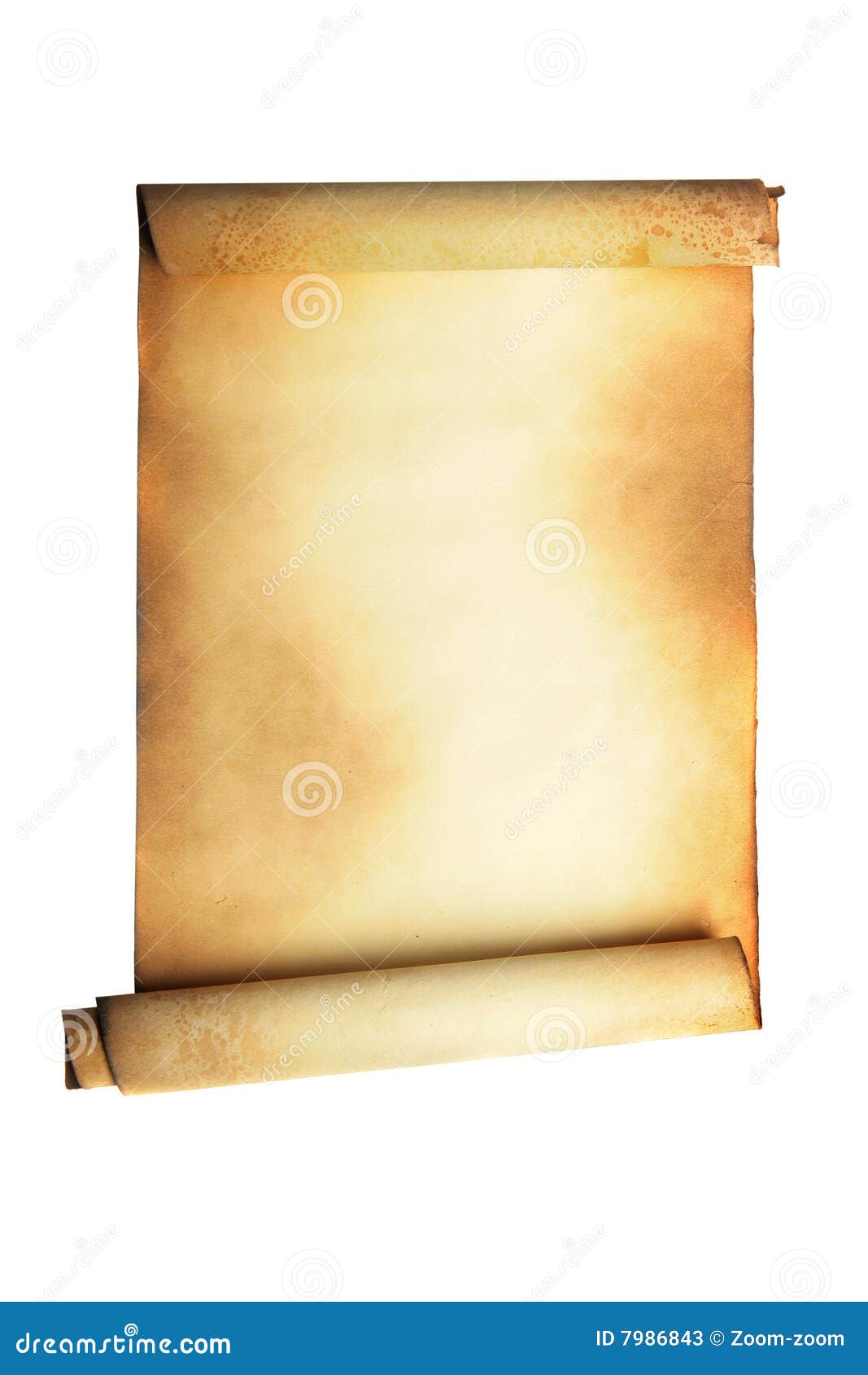 Ancient scroll stock image. Image of background, paper - 7986843
