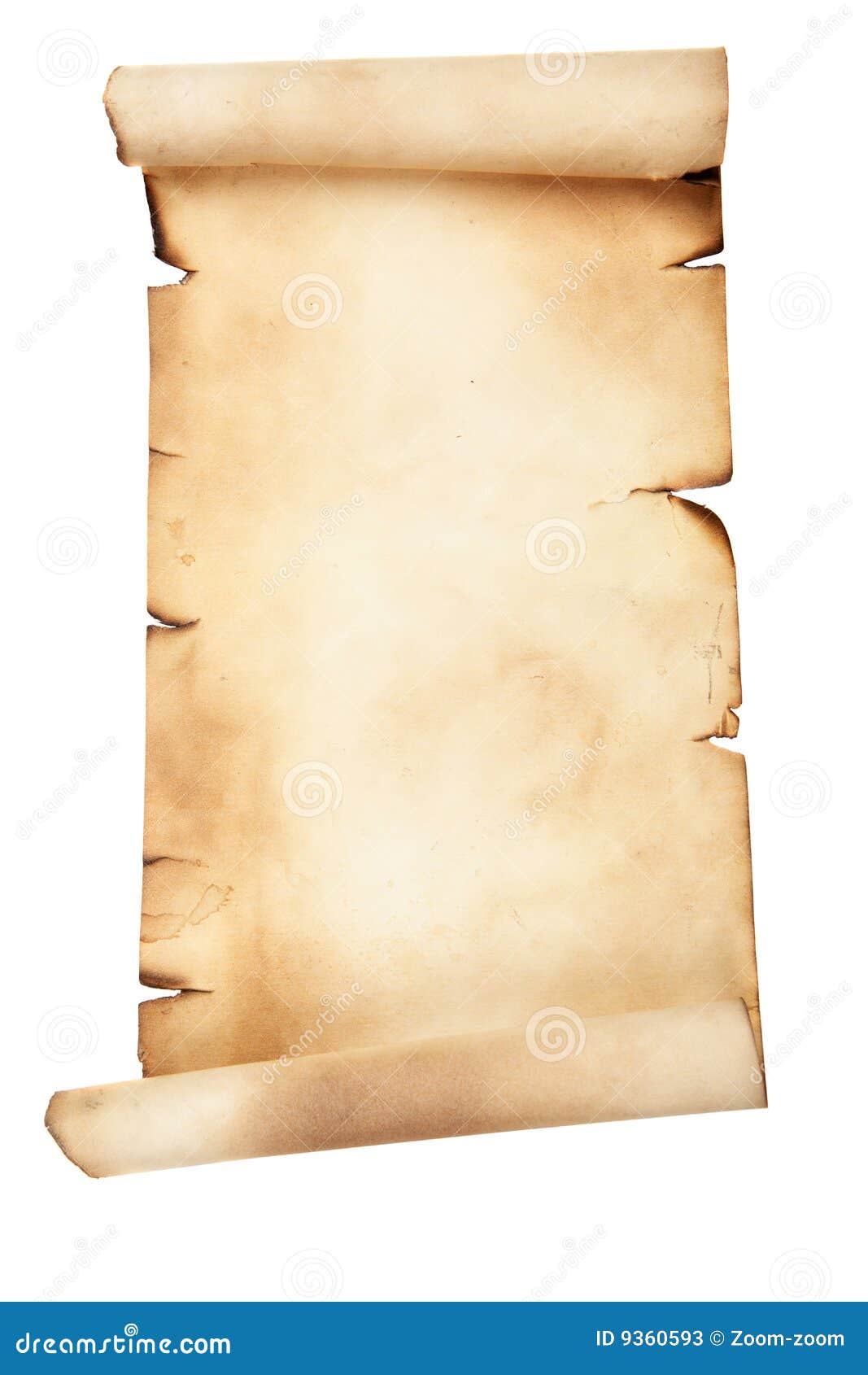 Ancient Scroll With The Scandinavian Runes And Magnifying Glass Stock ...