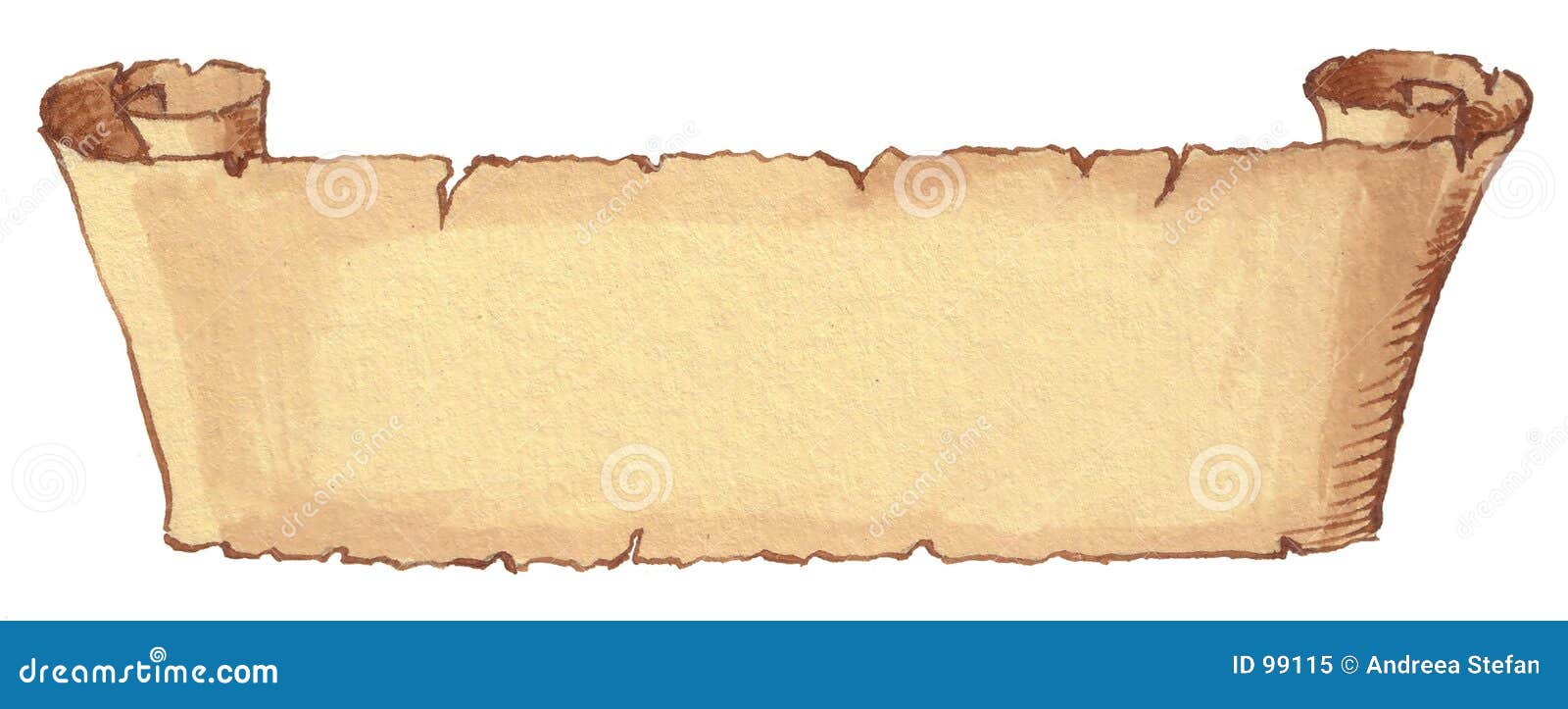 Ancient scroll stock vector. Illustration of background - 99115
