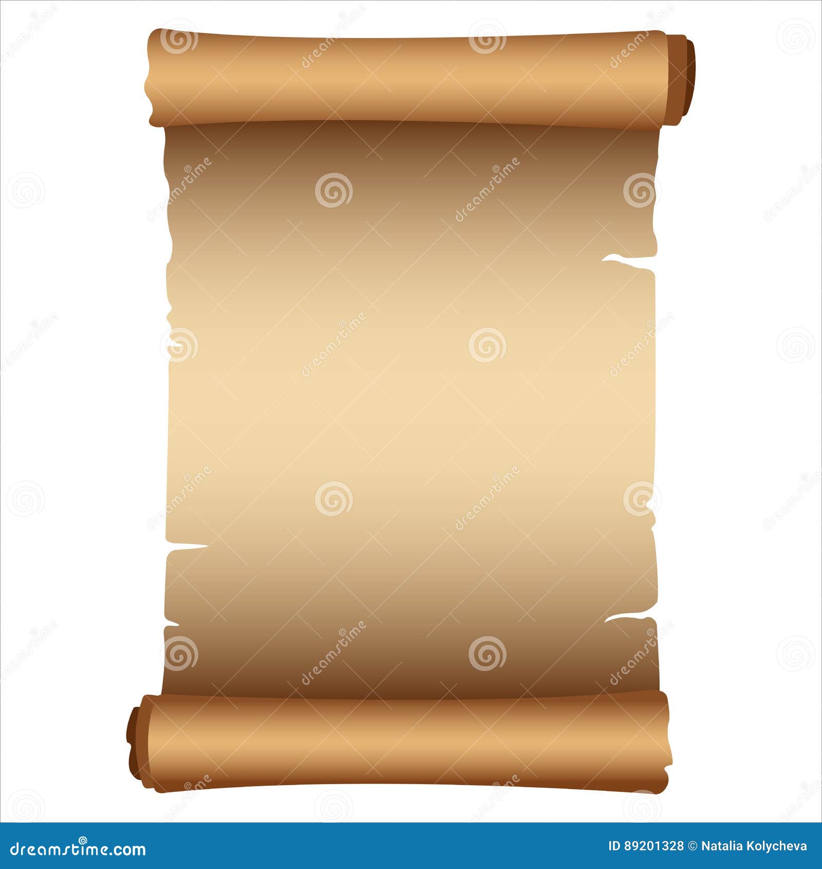 Ancient scroll stock vector. Illustration of ancient - 89201328