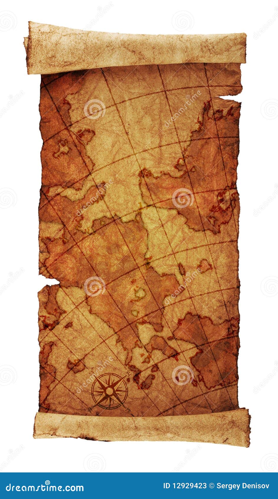 Ancient Scroll Map Stock Photos - Image: 12929423 Ancient Scroll Map Stock Photos - Image: 12929423