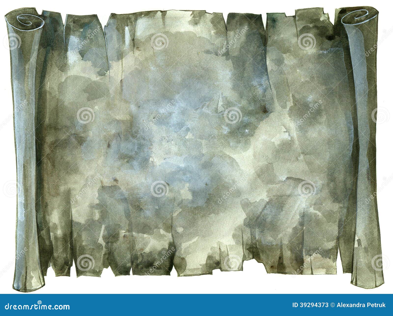 Ancient scroll stock illustration. Illustration of ancient - 39294373