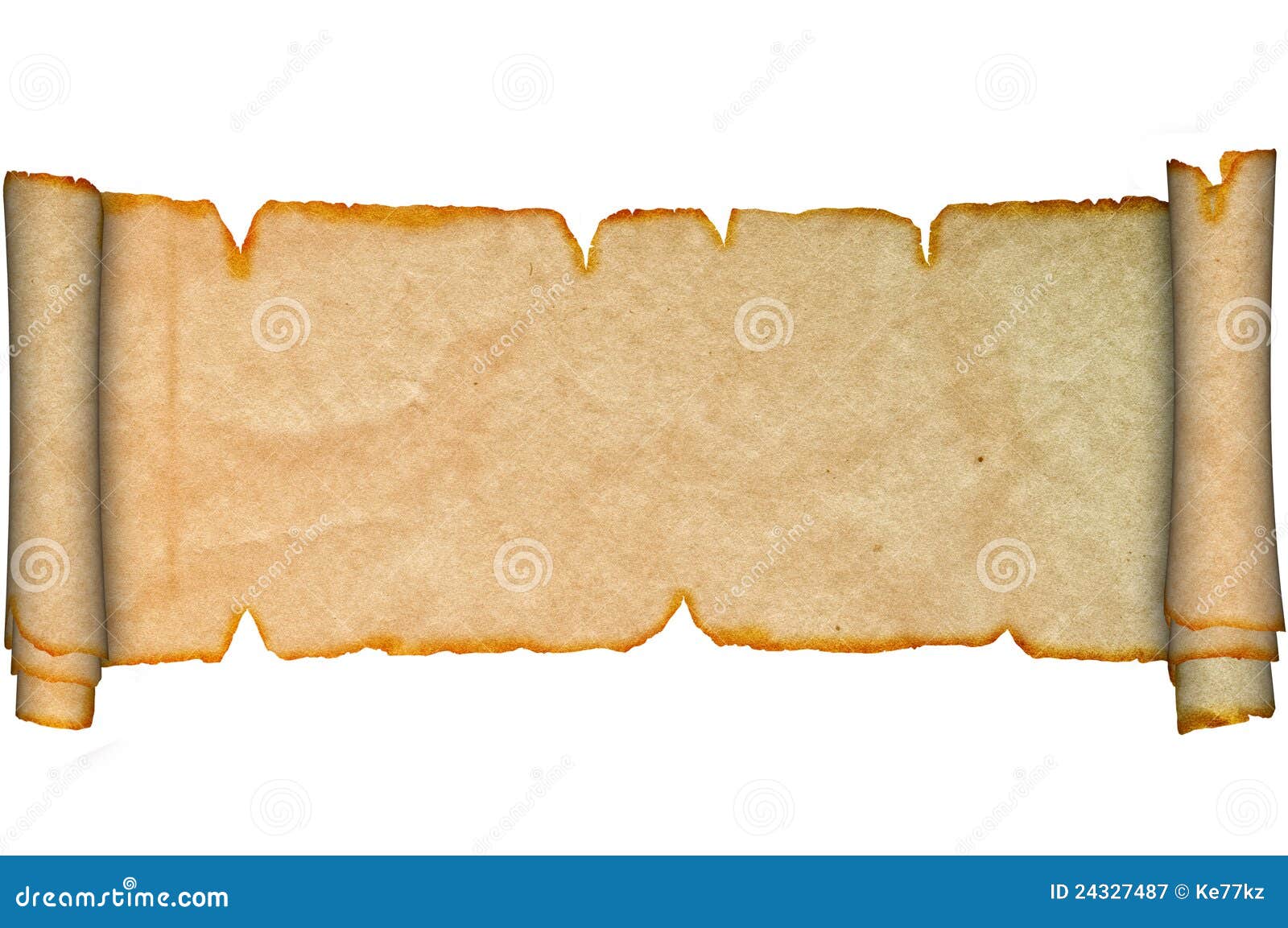 Ancient Scroll Of Parchment. Stock Image | CartoonDealer.com #24327487