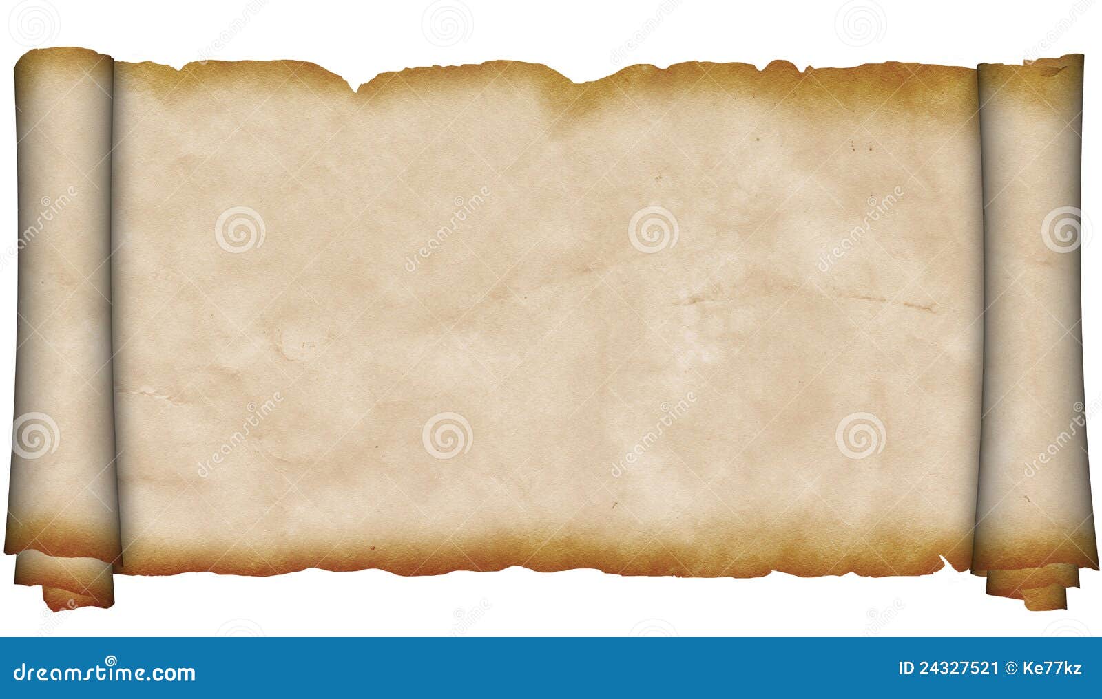 Ancient Scroll Of Parchment. Stock Image | CartoonDealer.com #24327487