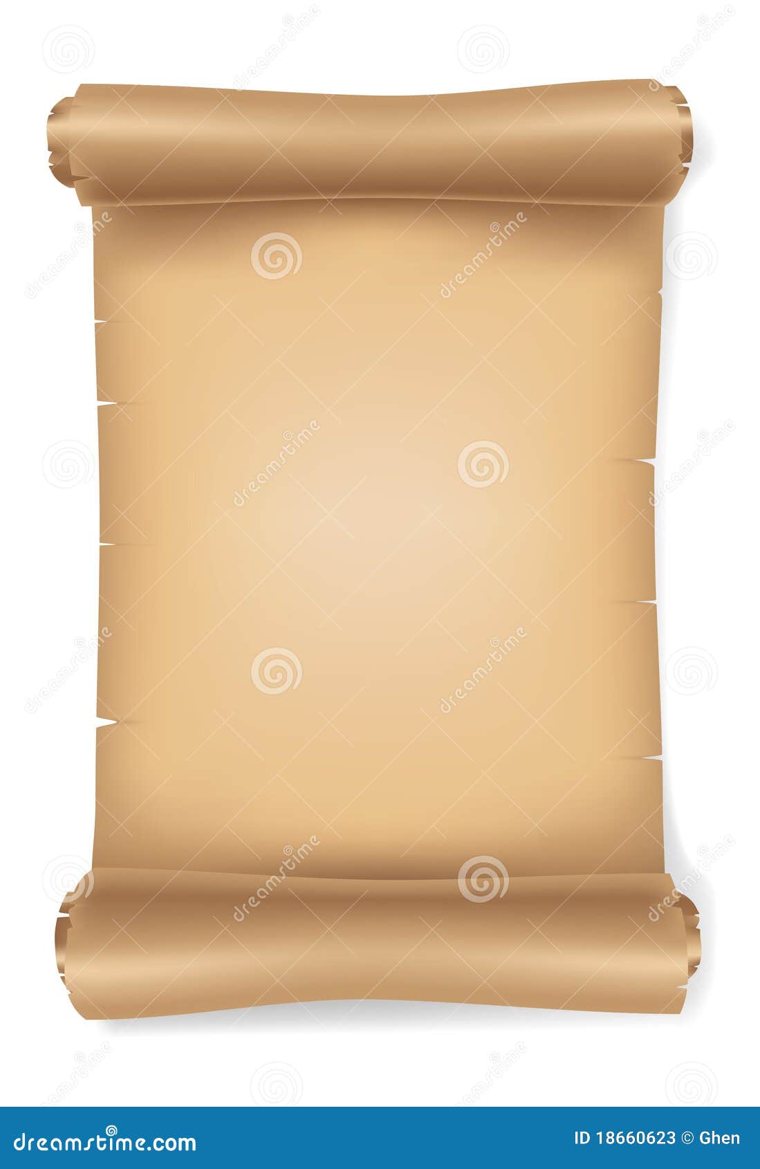 Ancient scrolls stock vector. Illustration of history - 18660623