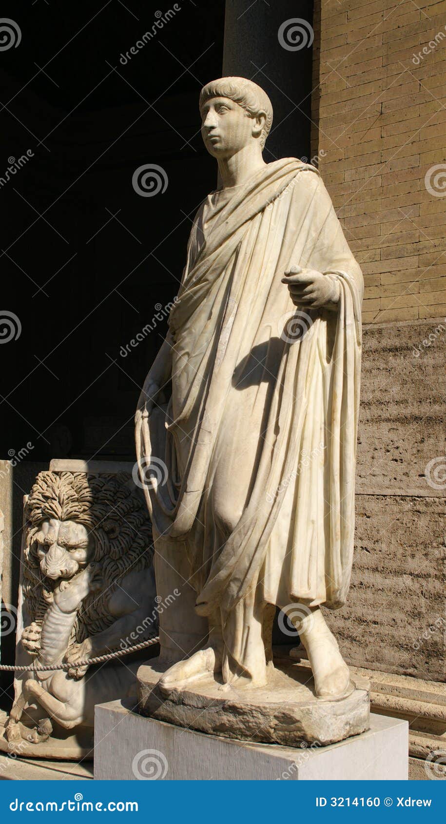 Ancient Roman Tunic Statues