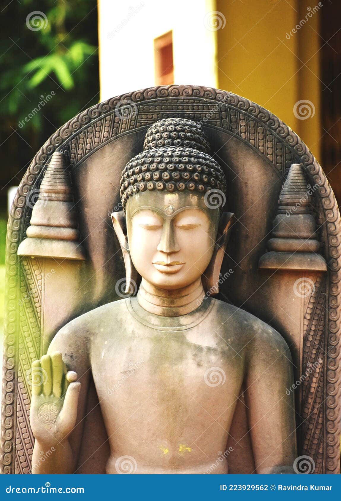Ancient Sculpture of Lord Buddha Stock Photo - Image of ancient ...