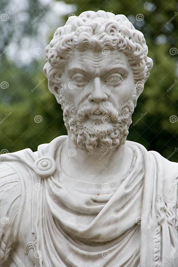 Ancient sculpture of man stock image. Image of single - 11341817