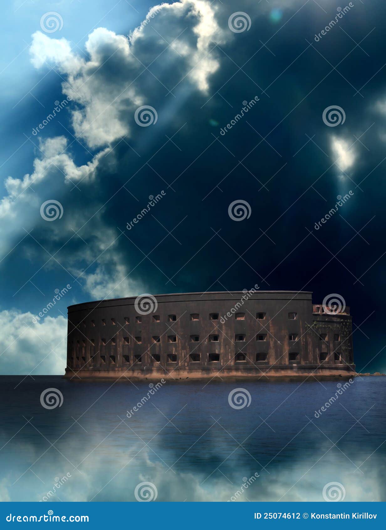 Ancient Sea Fort stock photo. Image of ancient, fortress - 25074612