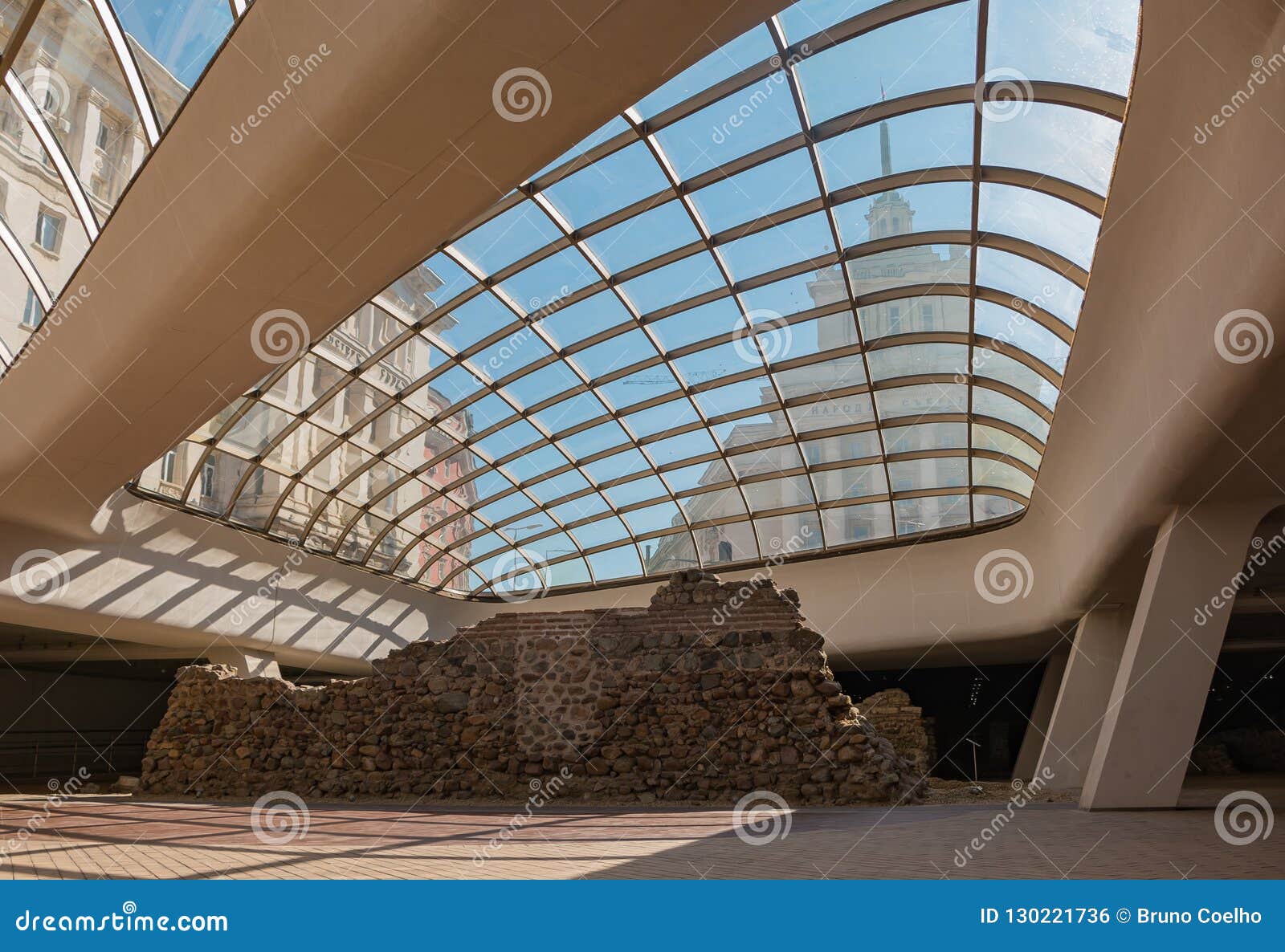 Ancient Serdica Complex II stock photo. Image of sofia - 130221736