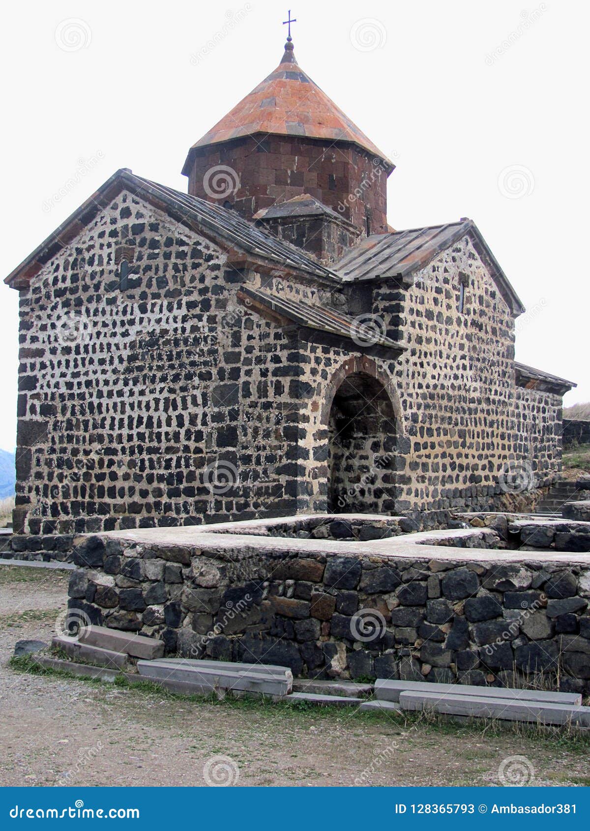 The Ancient Sevanavank Monastery, Sevan, Armenia Editorial Stock Photo - Image of armenian ...