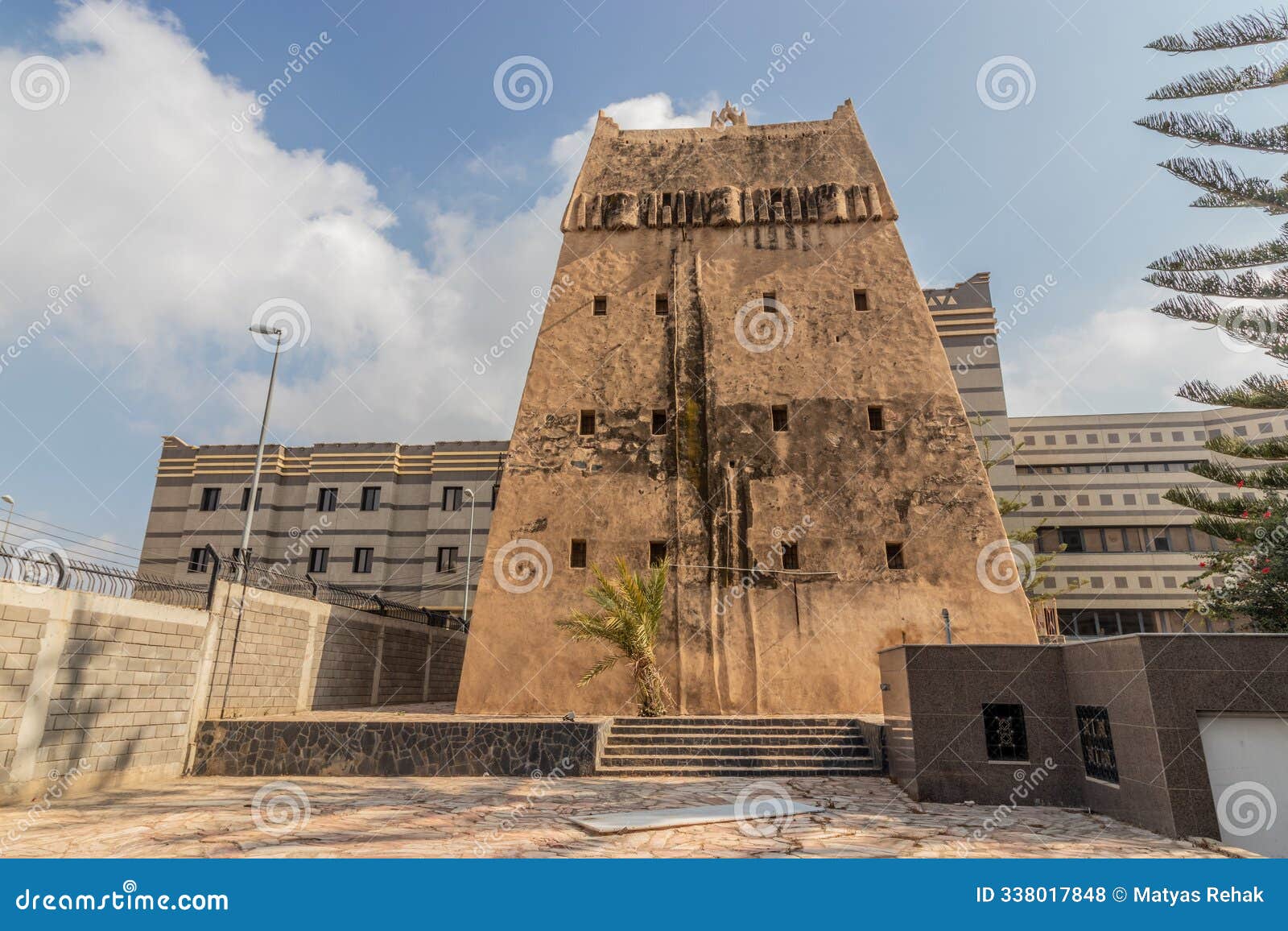 Ancient Shada Palace in Abha, Saudi Arab Stock Photo - Image of city ...