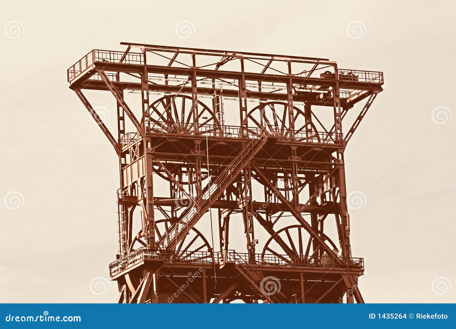 Ancient shaft tower stock photo. Image of culture, century - 1435264