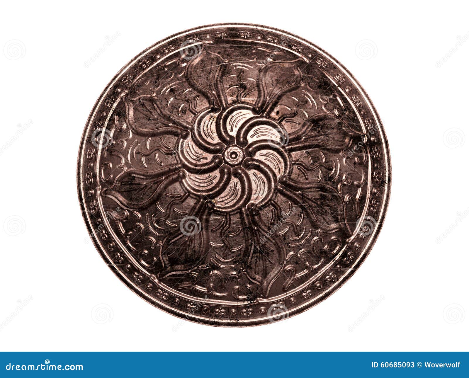 Ancient shield pattern stock illustration. Illustration of empire ...