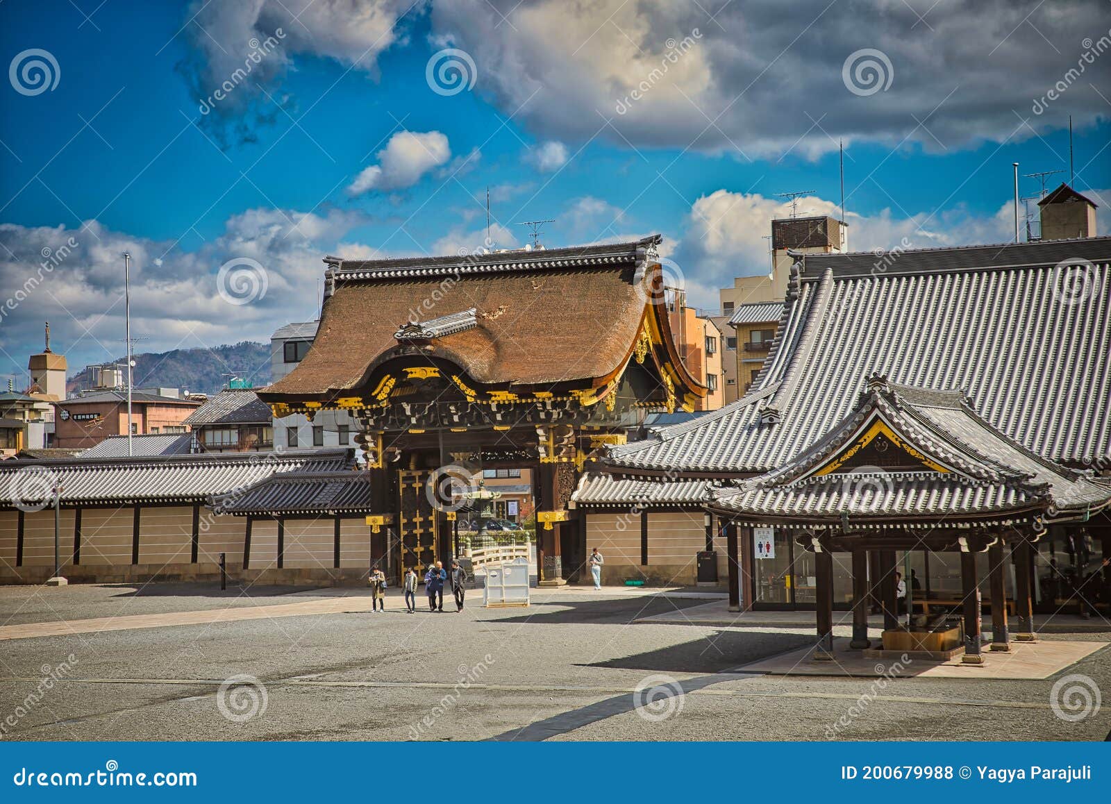 The Ancient Shinto Shrine Castle Editorial Stock Photo - Image of ...