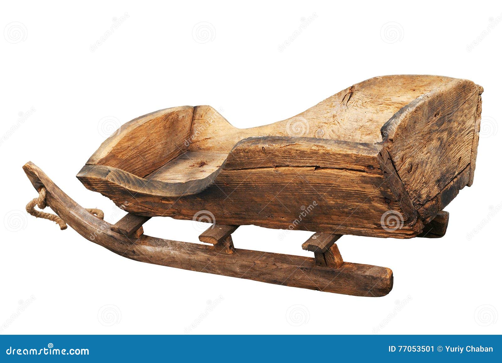 Ancient sledge stock image. Image of winter, weather - 77053501