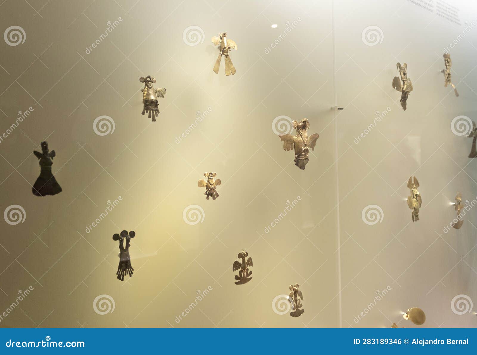 Small Golden Statue Depicting The Buddha Dainichi Nyorai Which Is The ...