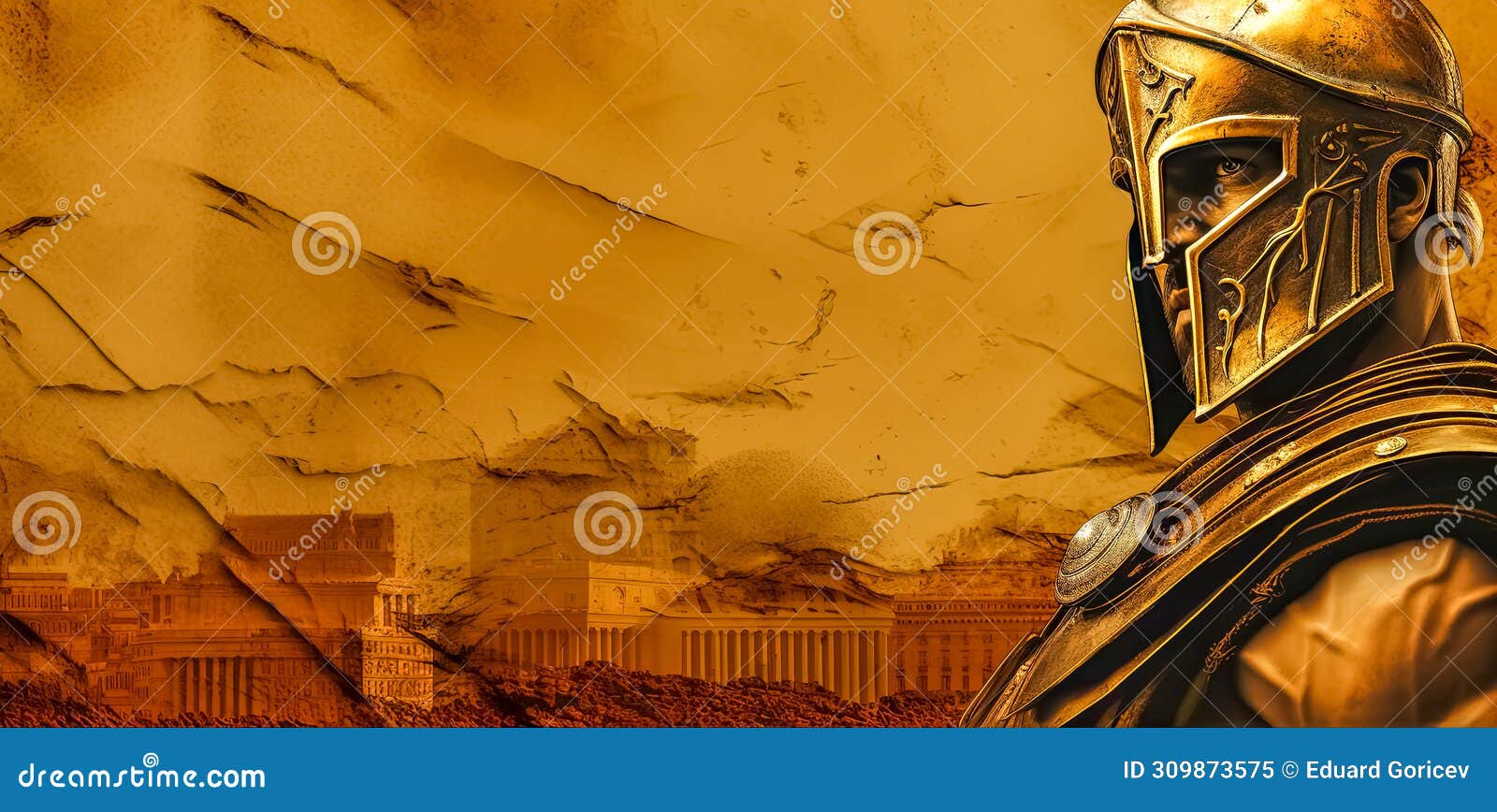 Ancient Spartan Helmet On Transparent Background Stock Image ...